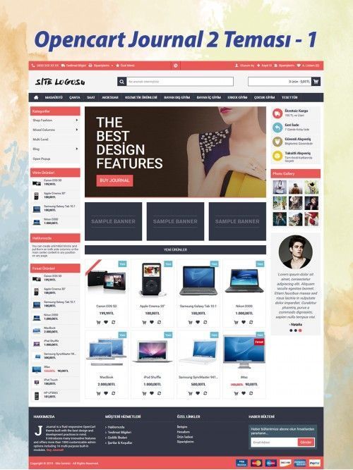 Opencart Temaları - Size Özel Opencart Hizmetleri | Opencart Vip